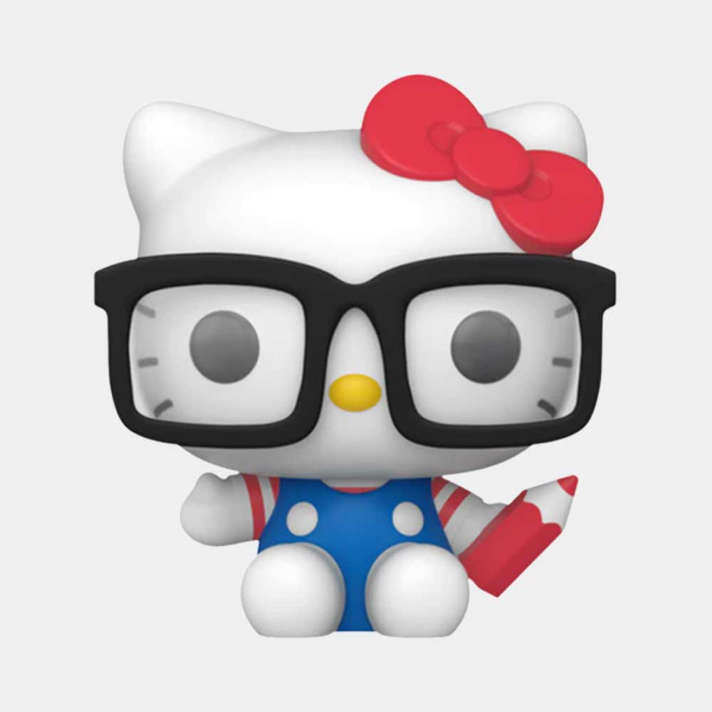FUNKO POP! SANRIO: HELLO KITTY – HELLO KITTY (NERD) | FLOCKED (SPECIAL ...